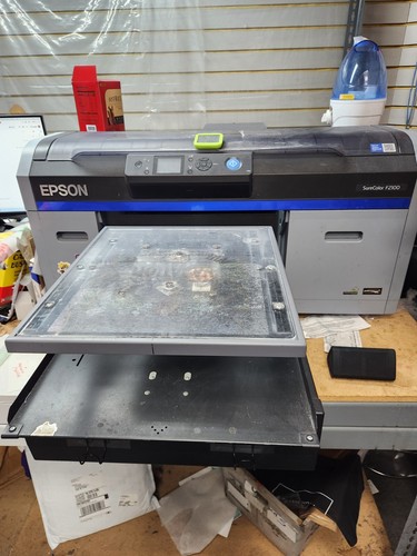 Epson Surecolor F2100 DTG Printer with PRETREATMENT machine | eBay