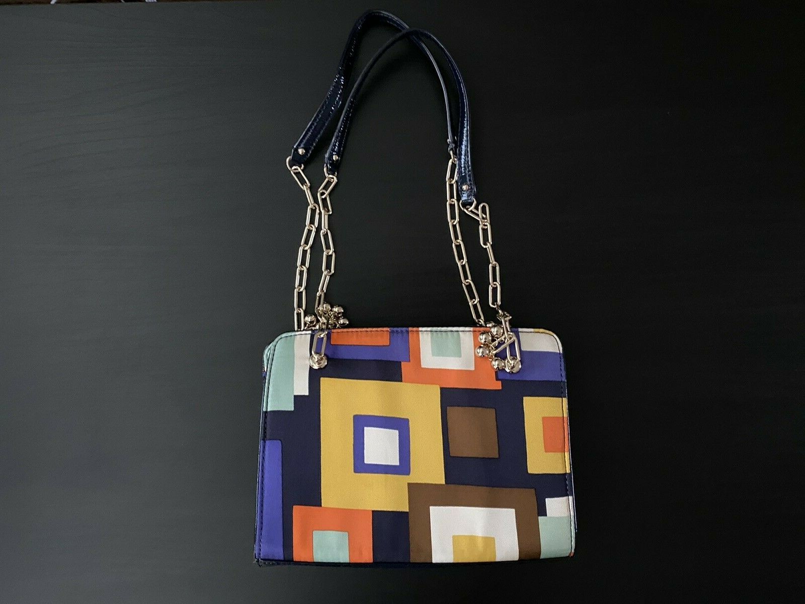 RARE!! Kate Spade Geometric Print Multi-Color Small S… - Gem