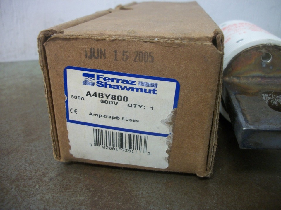 FERRAZ-SHAWMUT AMP-TRAP FUSE A4BY800 800AMP 600VOLT NIB | eBay