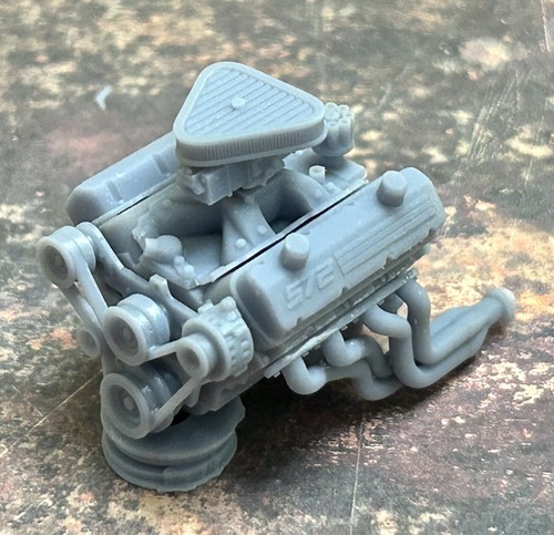 Resin Chevy 572 Crate engine for scale model cars, 1/24 1/25 | eBay