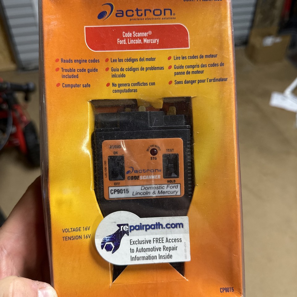 ACTRON -CODE SCANNER- CP9015 FORD LINCOLN MERCURY 1981-1995 | eBay