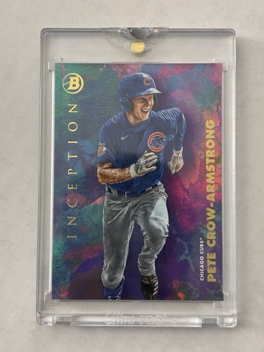 1/1 PETE CROW ARMSTRONG 2021 BOWMAN INCEPTION TOPPS VAULT RC ROOKIE 🔥 ...