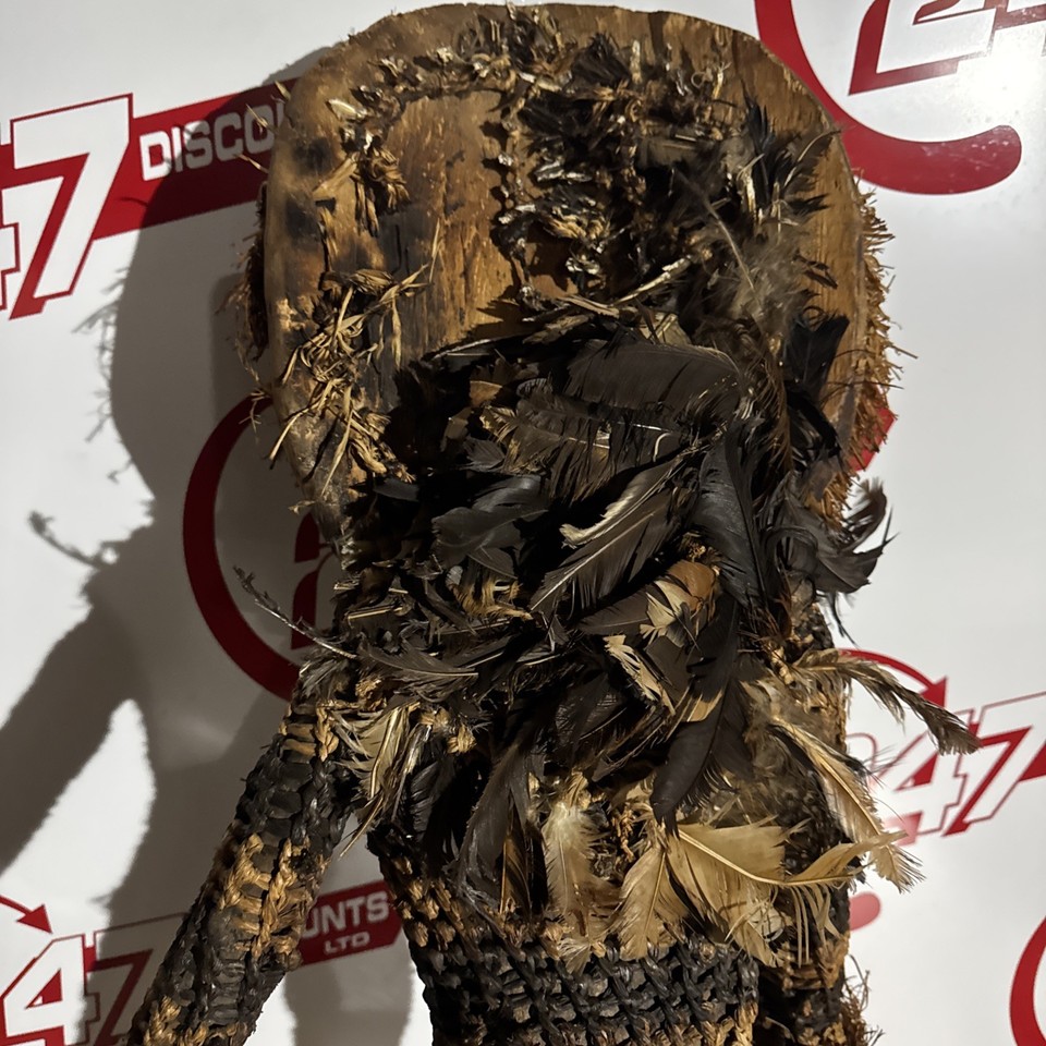 Large Tribal Art Figure Congo Pende Raffia Costume Minganji 72 cm h ...