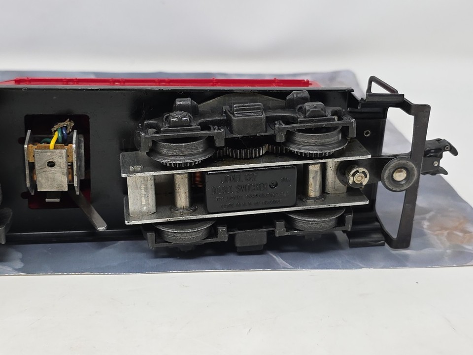 VintageLIONEL Locomo #600 MKT DIESEL SWITCHER ENGINE 1955 POSTWAR RED ...