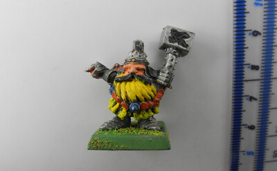 DWARF COMMAND LEADER / CHAMPION Metal Dwarfs Army Marauder Warhammer ...