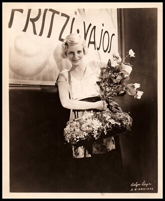 HOLLYWOOD BEAUTY EVELYN LAYE STYLISH POSE 1930s STUNNING PORTRAIT PHOTO ...