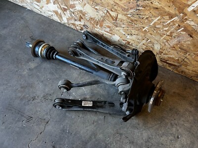 BMW F25 F26 REAR LEFT DRIVER SIDE SUSPENSION KNUCKLE SPINDLE AXLE HUB ...
