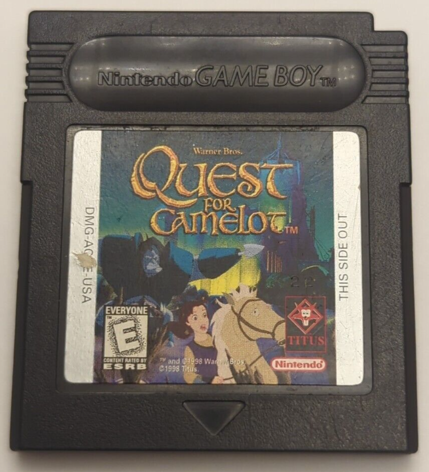 Quest for Camelot - GameBoy Color (GBC), GAME CARTRIDGE ONLY, TESTED | eBay