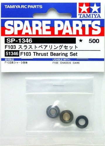 Tamiya 51346 F103 Chassis Thrust Bearing Set F104/F104W/F103GT RC Spare ...