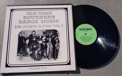 String Bands LP Vinyl 33rpm Old Timey Records #LP-100 Old-Time Southern ...