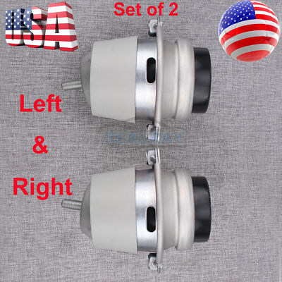 Engine Mount L + R for PORSCHE CAYENNE TURBO 4.5L 4.8L GTS S Sport ...