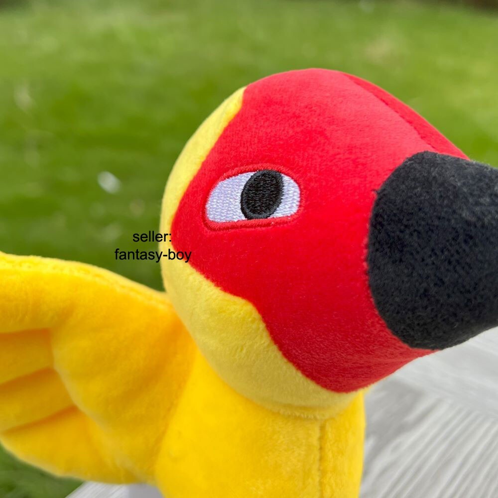 Super Mario Bros Wonder Condart 7" Plush Toy Bird Cute Stuffed Animal ...