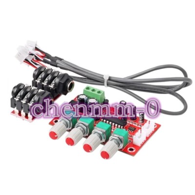 1PCS PT2399 Karaoke Reverb Board Dual-channel AC dual power Supply DIY ...