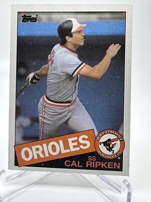 Cal Ripken Jr. 1985 Topps #30 | eBay