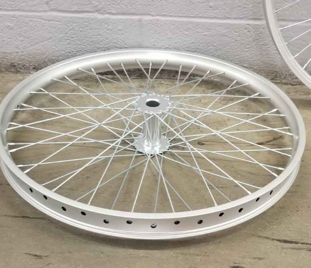 HEAVY DUTY REAR WHEEL (Pedicab) 26×2.5, 48 Hole, 12 Gauge Spoke, 3 ...
