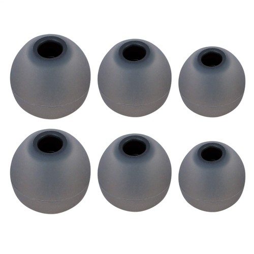 3 Pairs In-ear Headphone Silicone Sleeve Earbud Caps Earphone Tips Work ...