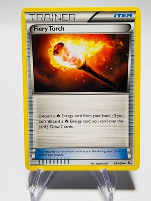 FIERY TORCH 2014 Pokemon Flashfire Uncommon POKÉMON 89/106 | eBay