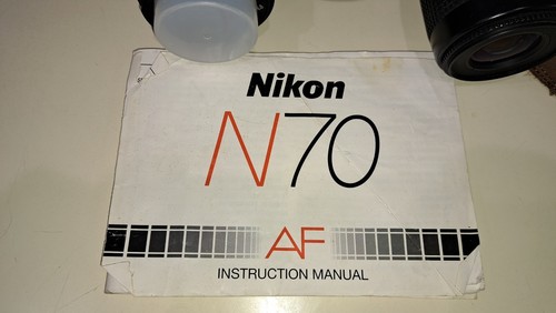 Nikon N70 35mm Film SLR Camera w/ AF Nikkor 35-80mm Lens, Vintage/Retro ...