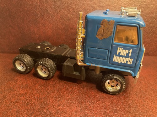 vintage ERTL toy semi truck and trailer | eBay