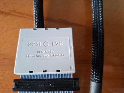 Amphenol Ultra320 SCSI LVD cable removed from server equipment ...