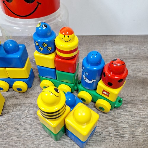 VTG LEGO Duplo PRIMO Baby Blocks Lot 41 Pcs People Elephant Animal ...