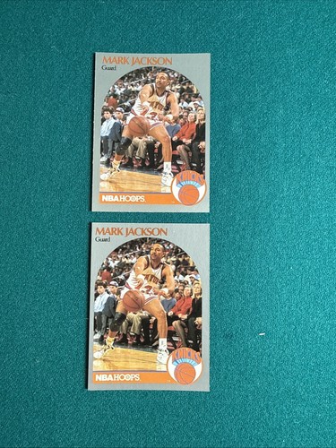 1990-91 NBA Hoops Mark Jackson w/Lyle & Erik Menendez Brothers #205 LOT ...