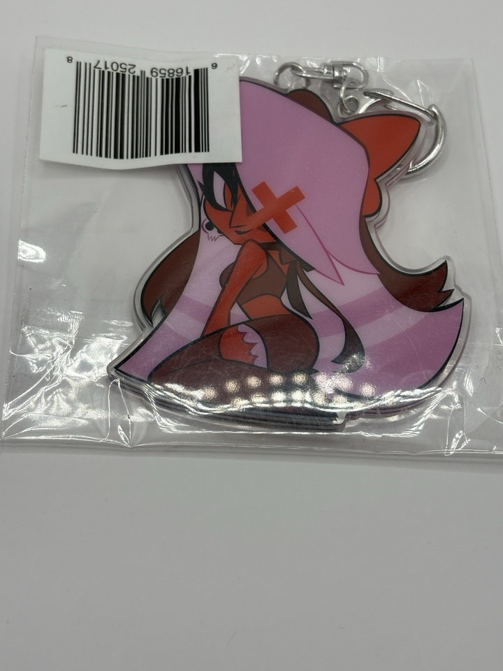 Hazbin Hotel Vaggie Valentines Pin Up Shark Robot Keychain | eBay