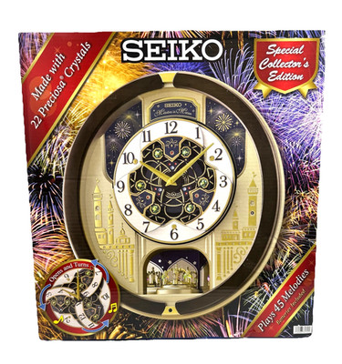 Seiko Melodies in Motion Musical Wall Clock Special Collectors Edition ...