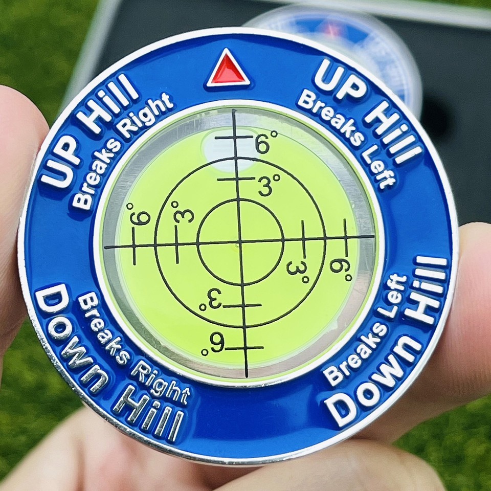 Golf Putt Green Reader 1.57x0.2 Inches Golf Putt Green Reader Training ...
