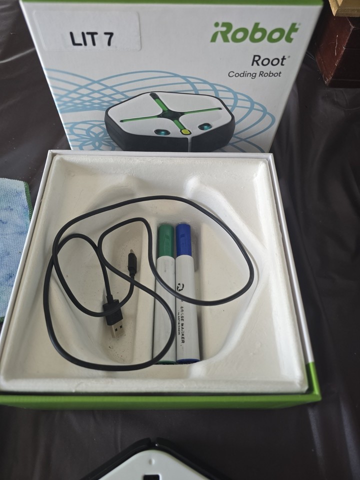 iRobot Root Coding Robot RT1 With Cord And Markers | eBay