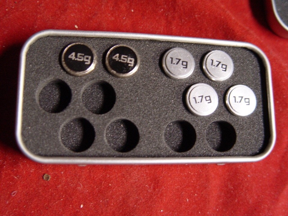 Logitech G500 Gaming Mouse Weights Set of 6 Weights 1.7g And 8 W 4.5g ...