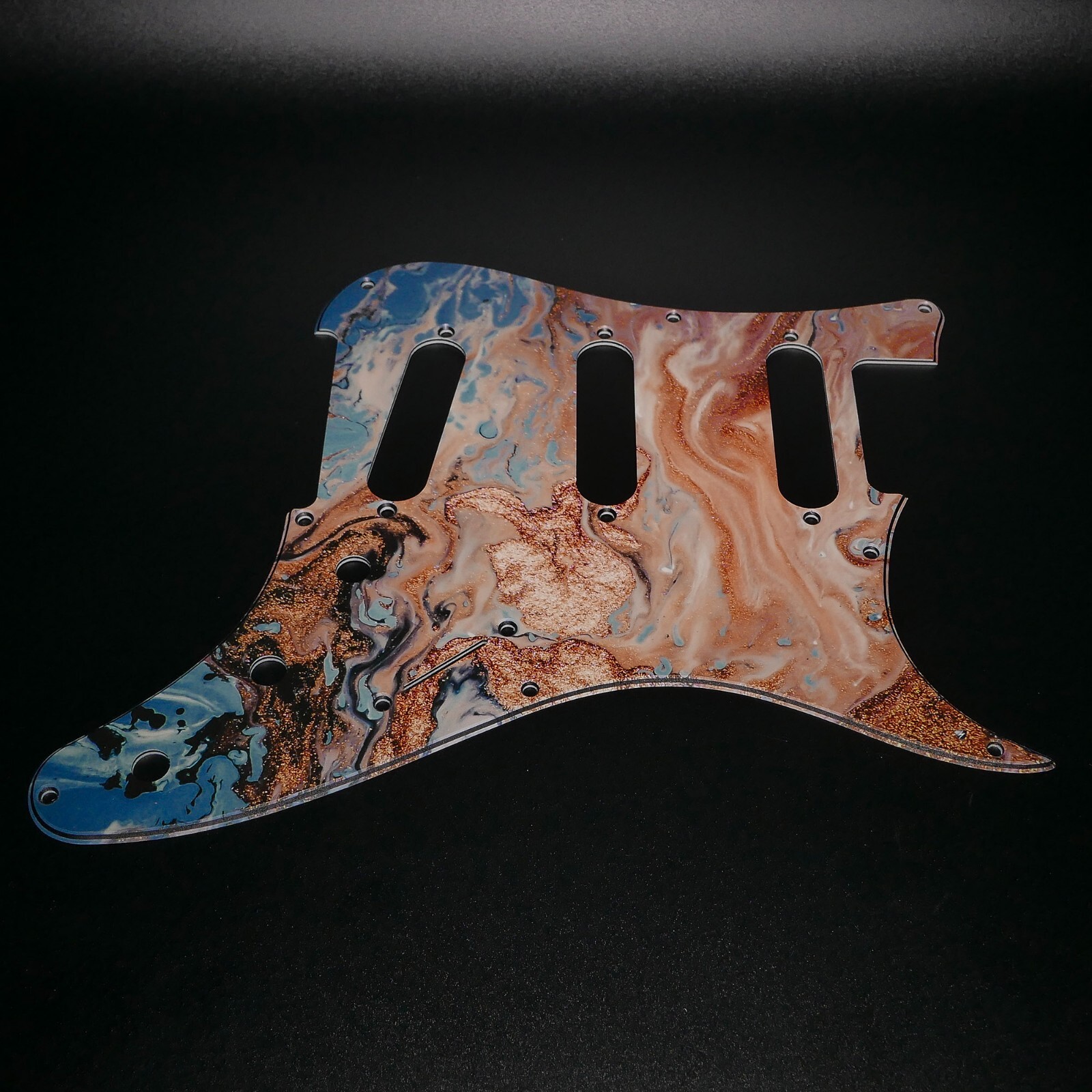 PRS Silver Sky • Silver Sky SE Pickguard • Marble #20 • Custom ...