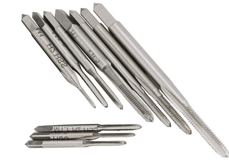 10pcs Micro Taps Bit Small Hand Screw Thread Taps M1m3.5 Hss Mini ...