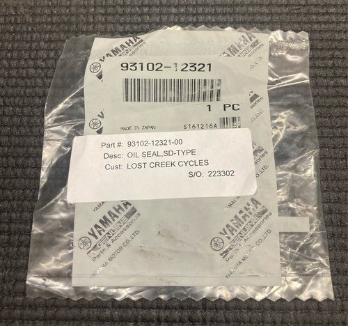 New Genuine Yamaha 93102-12321 Oil Seal Shift Shaft | eBay
