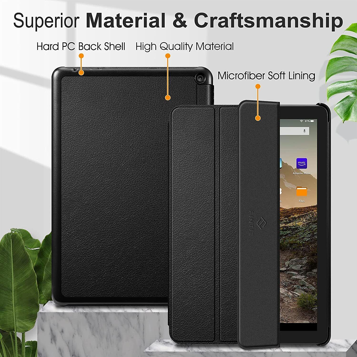 For Amazon Fire HD 10/ 10 Plus 11th Gen (2021) Tablet Case Stand Smart ...