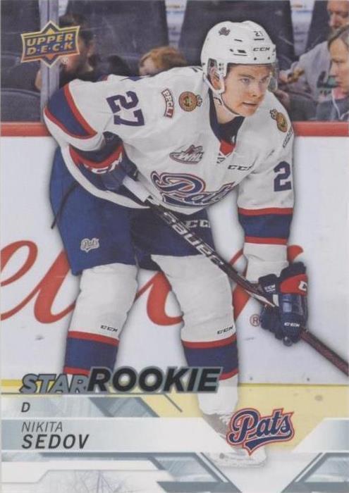 2018-19 Upper Deck CHL - Star Rookies Nikita Sedov #352 (RC) for sale ...