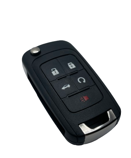 2010 - 2019 Chevrolet 5-button remote flip key FOB OHT01060512 Smart ...