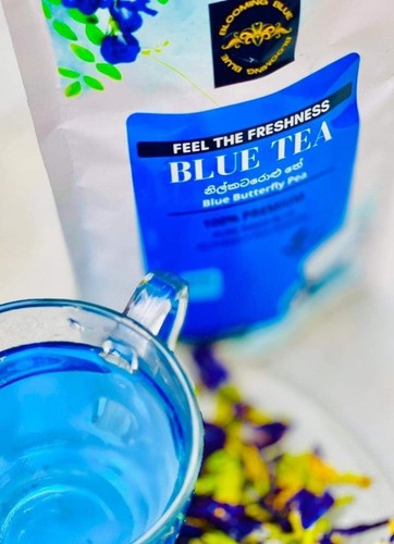 Dried Blue Butterfly Pea Flower 100%Pure Organic Whole Premium Ceylon ...