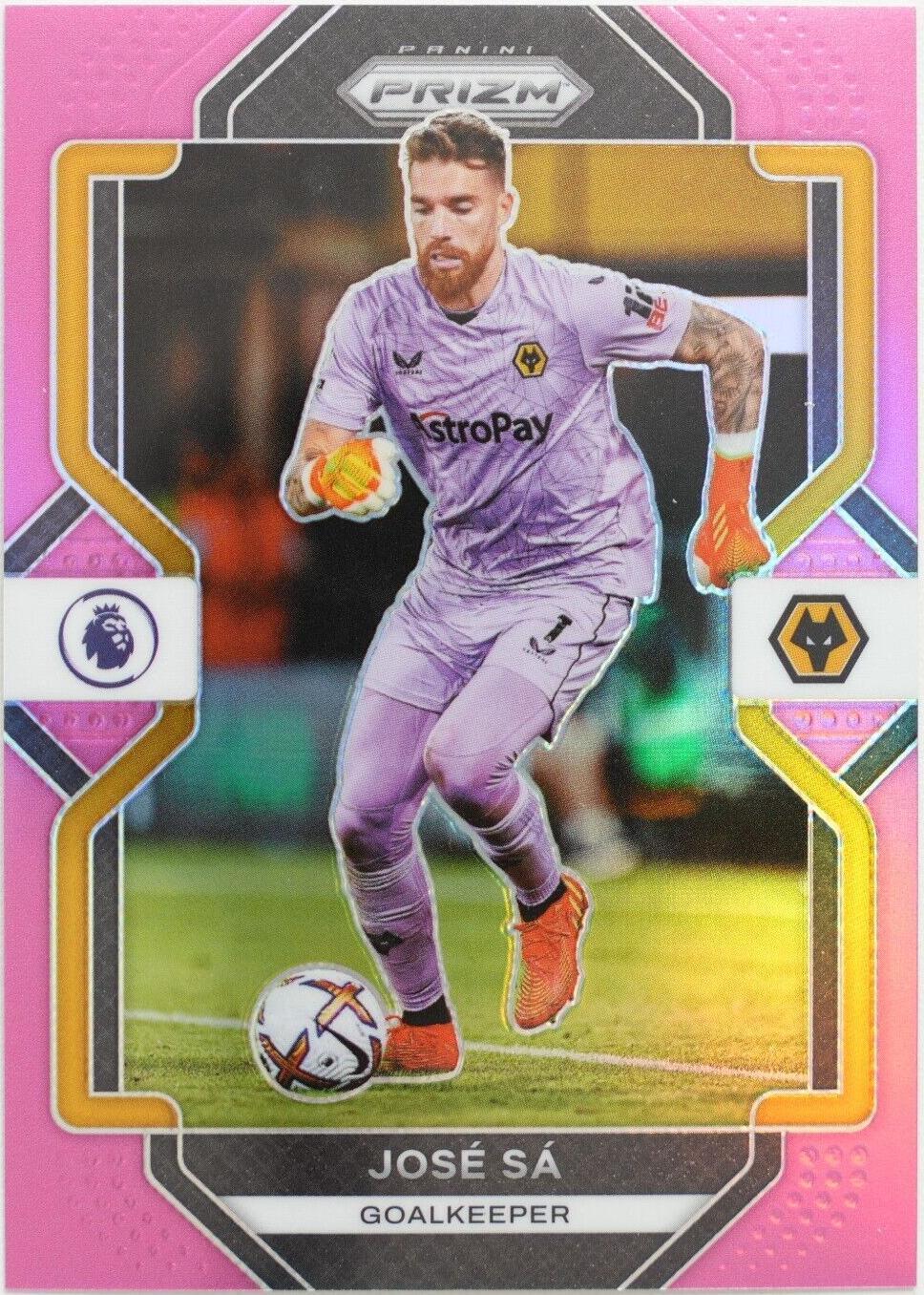 2022-23 Panini Prizm Premier League - Jose Sa #250 Pink Prizm /199 for ...