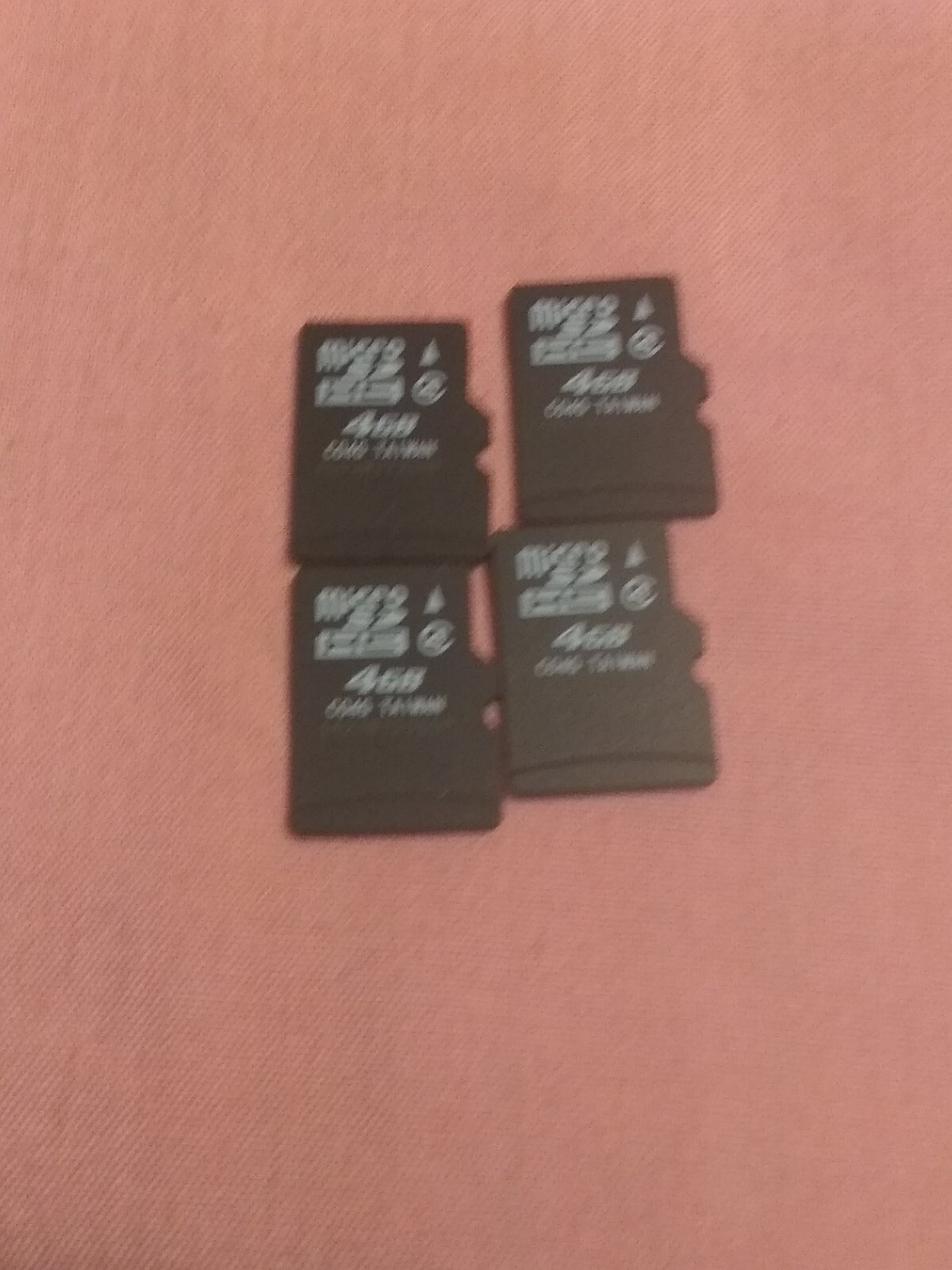 Eif 4-4GB Micro SD HC Memory Cards | eBay