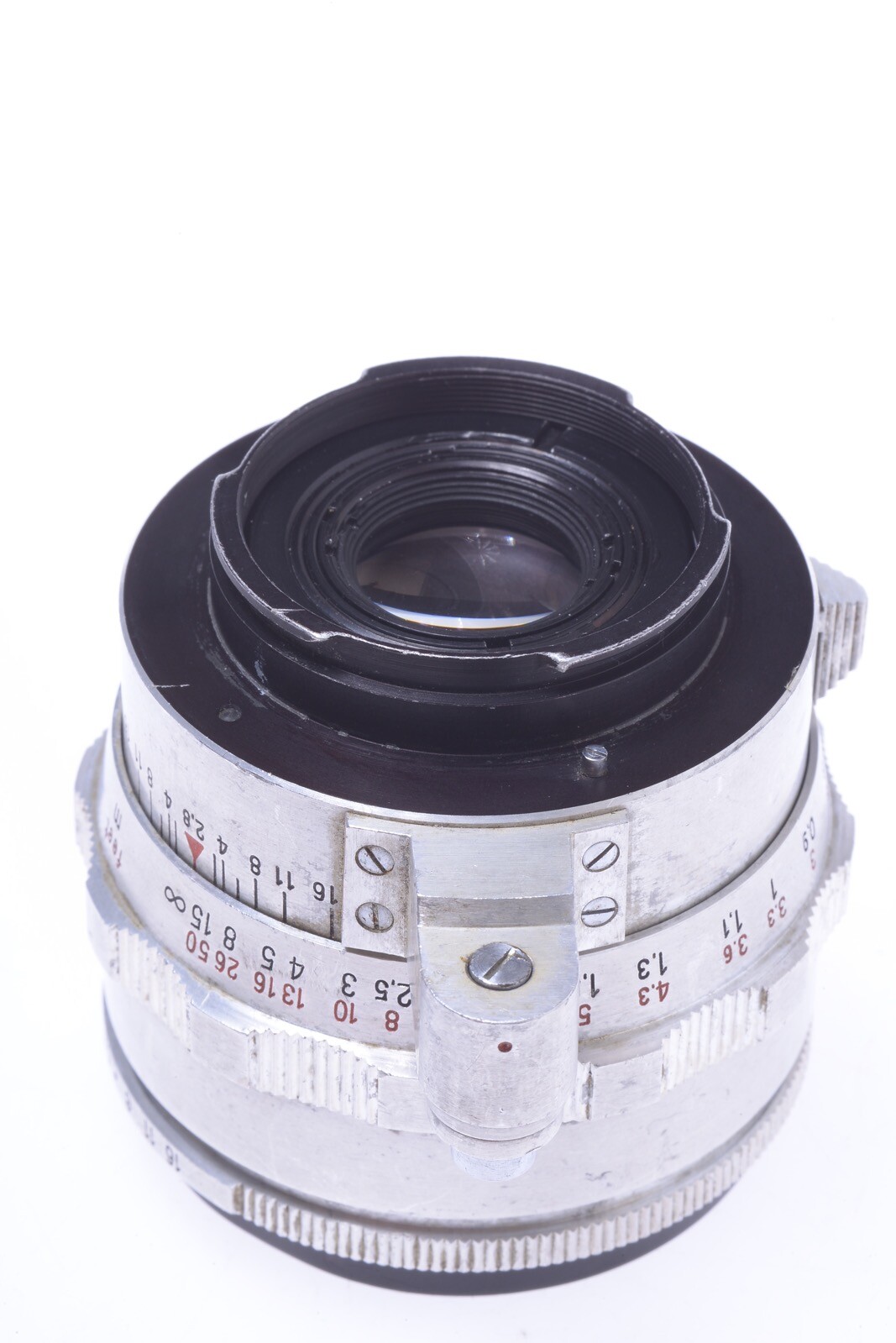 ZEISS 50MM F/2.8 1Q TESSAR CHROME LENS EXAKTA, EXA, TOPCON BAYONET ...