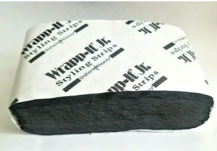 Graham Professional Wrapp-It Jr. Styling Strips 40 Strips for Sleek ...