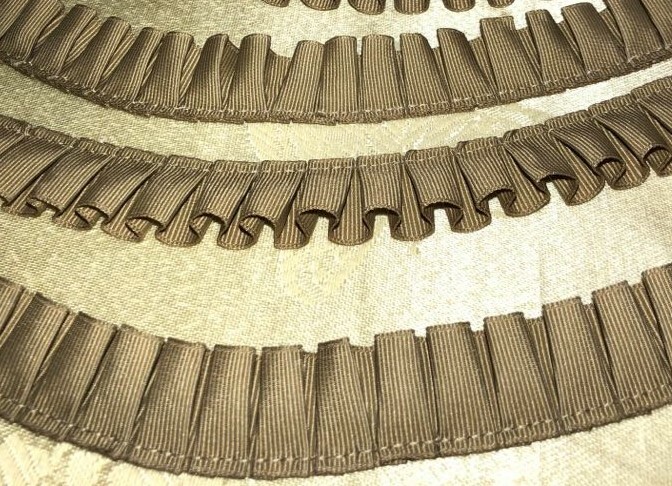 Box Pleated satin Ribbon,7/8 inch wide select color/price per yard | eBay