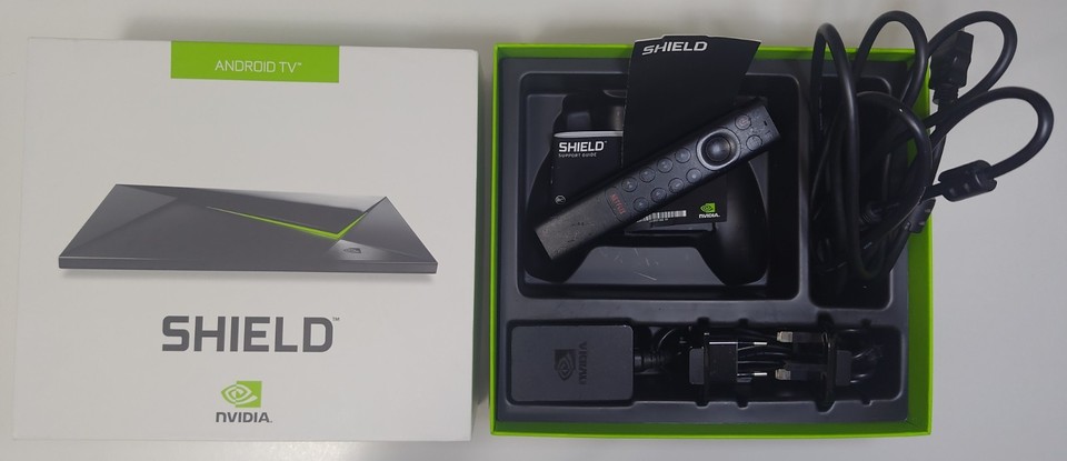 Nvidia Shield TV Android Media Streaming 16GB With 2019 Shape Remote HDMI BOXED | eBay UK