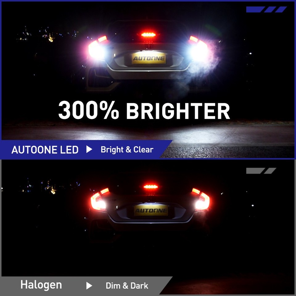 LED DRL Driving Daytime Running Light Bulbs 3156 3157 4114 4157 HID ...