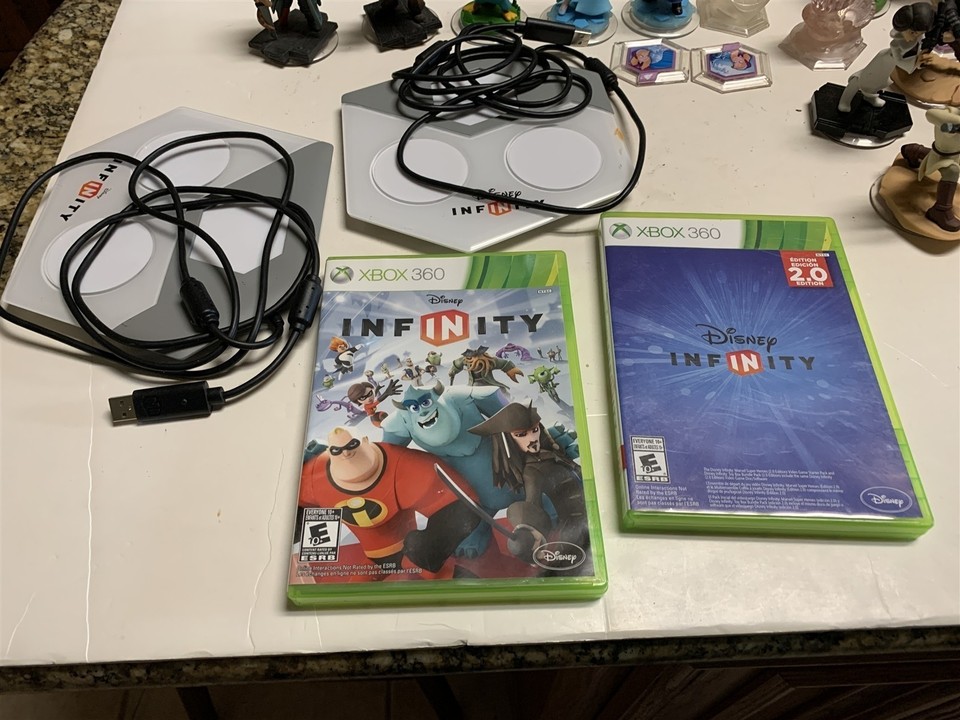 Disney Infinity Characters Lot Xbox 360 Figures Discs Toys to Life | eBay