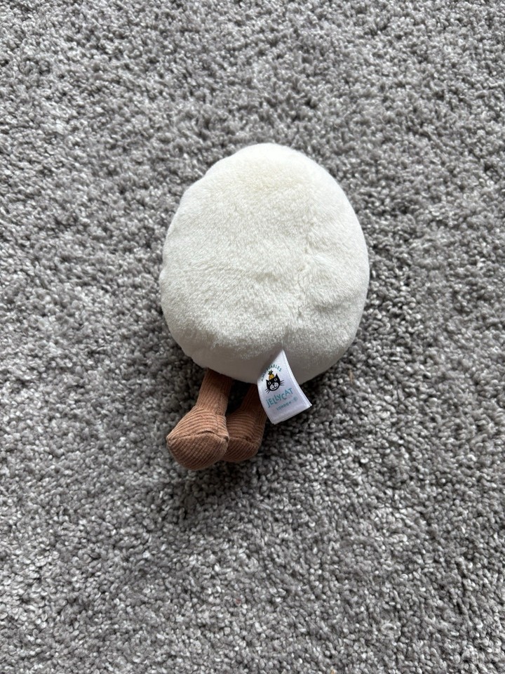 Jellycat Amuseables Boiled Egg Happy Stuffed Toy, Small 5.5 inches-Food ...