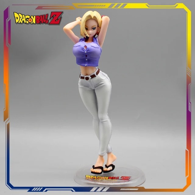 Dragon Ball Android 18 Figure PVC Anime Model Toy Collectible Statue | eBay