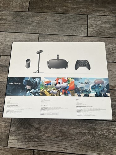 Meta Oculus Rift CV1 VR Virtual Reality Headset With Sensor & Xbox ...