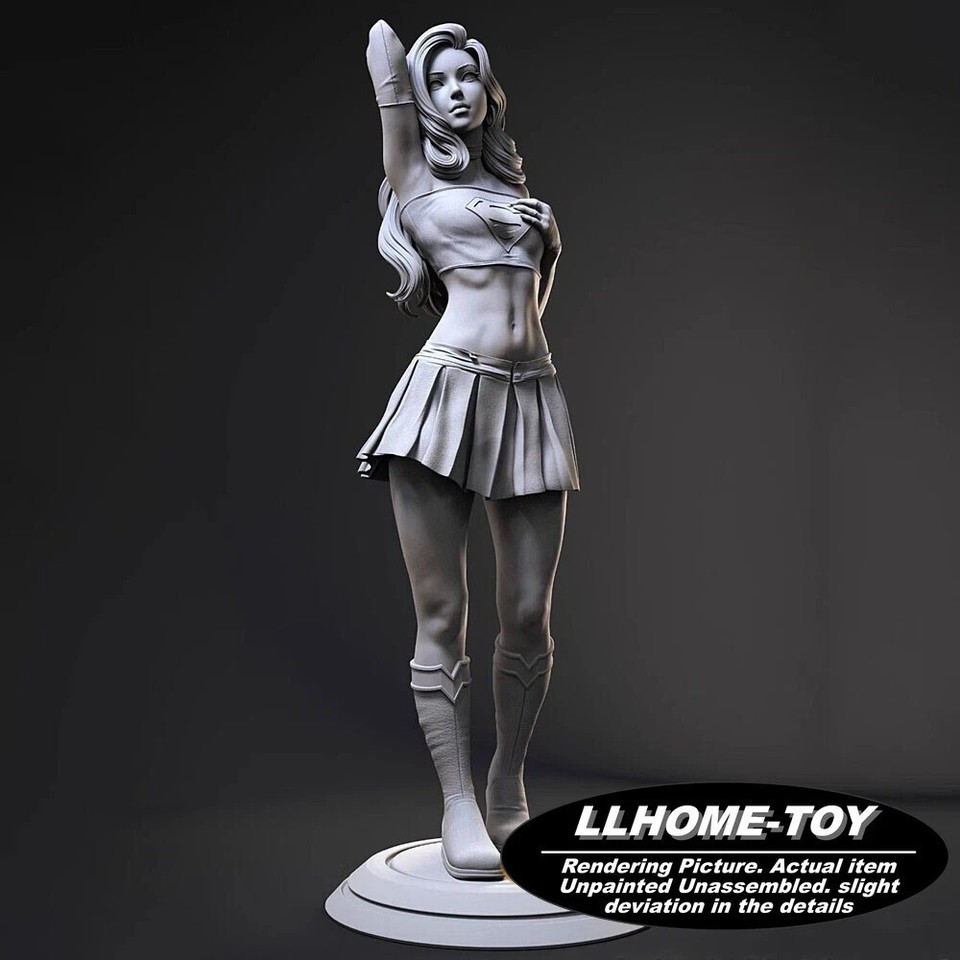 Supergirl Wonder Girl Resin 1:6 Scale Model Kit Unpainted 3d Print ...